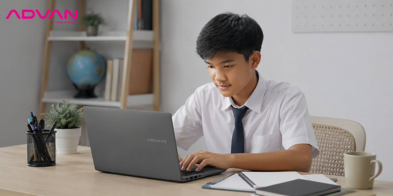 Laptop untuk Sekolah Terbaik: Advan Workmate Ryzen Jawabanya ! - Advan ...